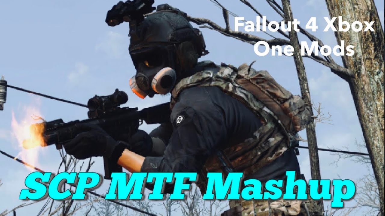 SCP MTF Mashup Fallout 4 Xbox One Mods - YouTube