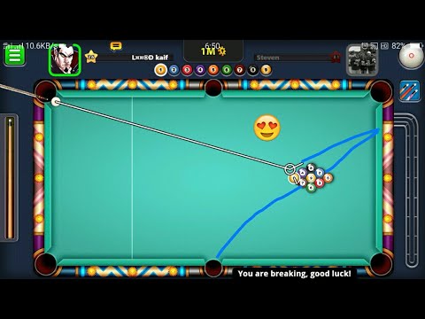 Golden break with sheep cue Road to 10M #3 - YouTube