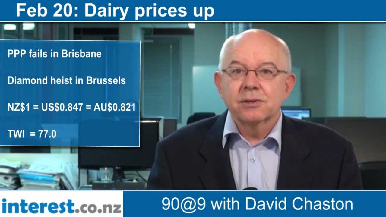90 seconds at 9 am:Dairy prices up (news with David Chaston) - YouTube
