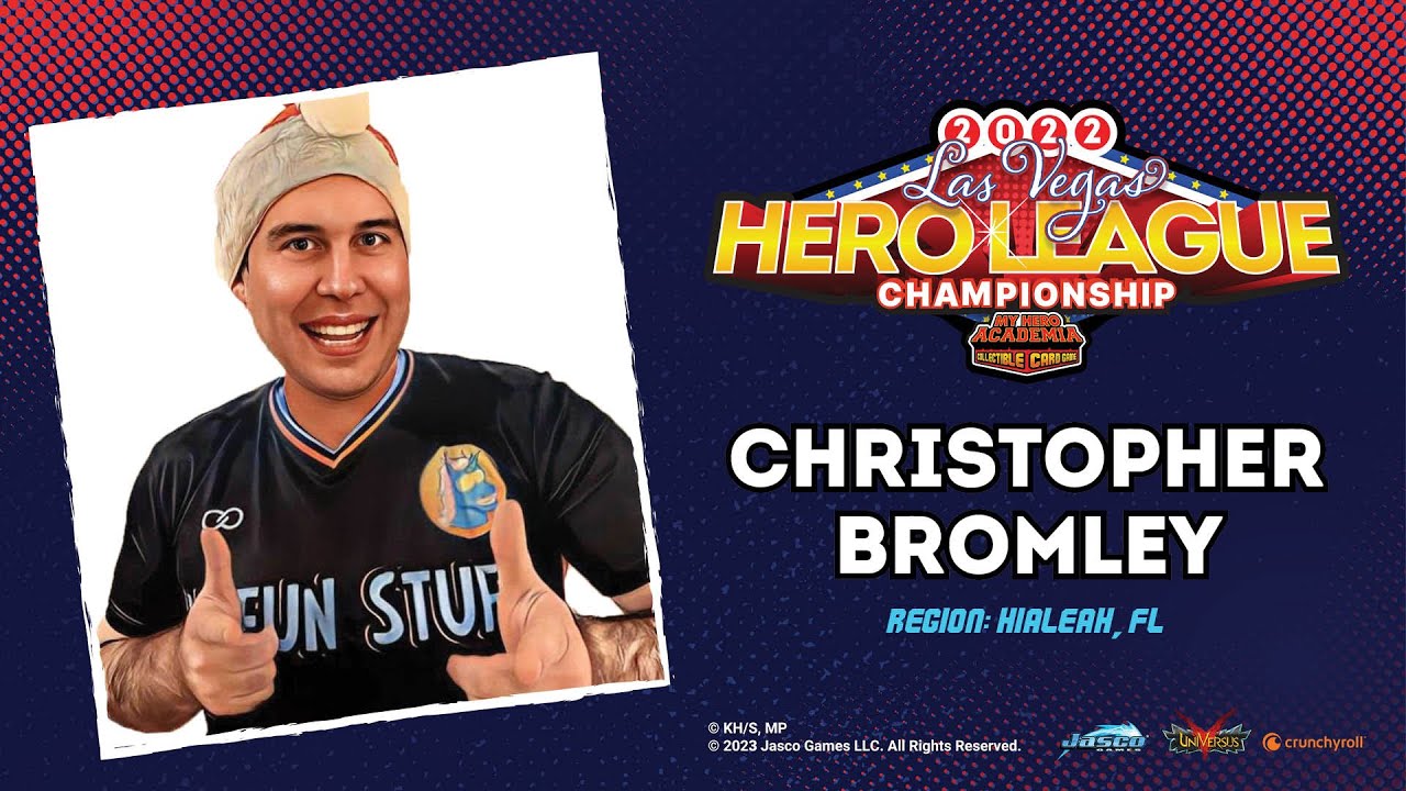 Top 32 Interview w/ Christopher Bromley @ 2022 Las Vegas Hero League ...