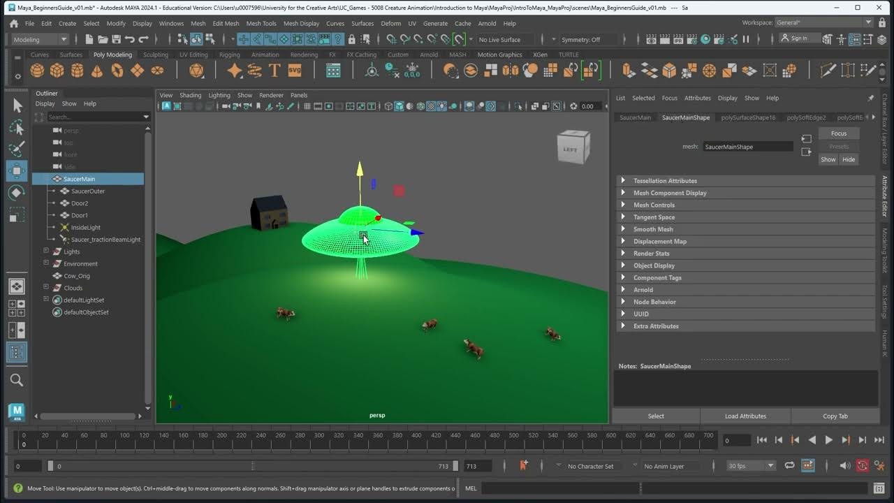 Intro to Maya 06 Channel Box and Attribute Editor - YouTube