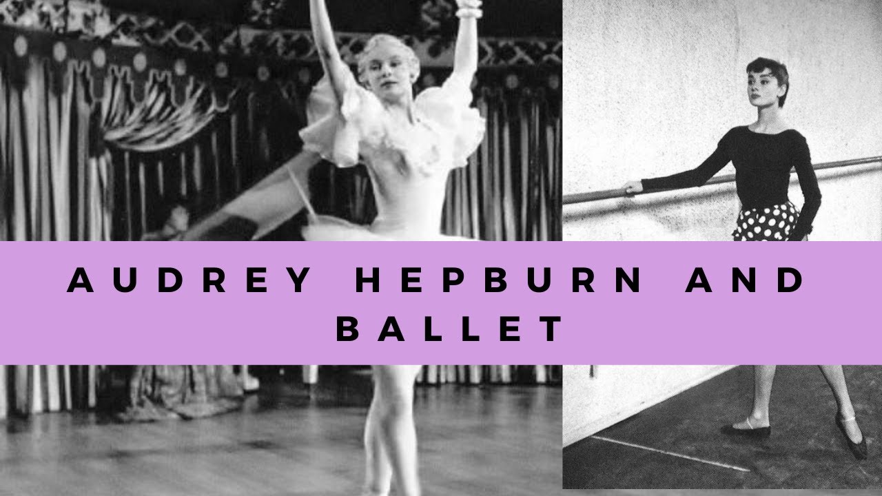 Audrey Hepburn Ballet Dancing Framed Print Of Audrey Hepburn Dancing