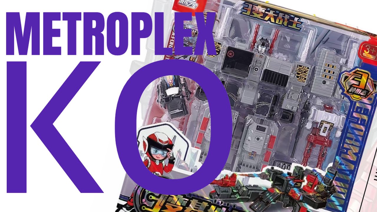 Star Transformers Metroplex KO - a 1:1 scale replica of the original G1 ...
