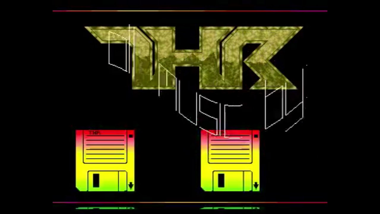 Amiga Demoscene - THR - Filled Fractals - Mark 'TDK' Knight - YouTube
