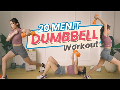 Olahraga Dumbbell Cepat Bakar Lemak + Menurunkan Berat Badan