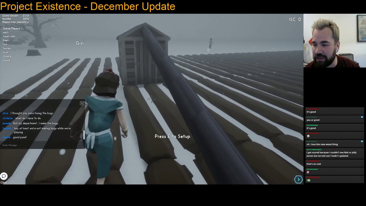 Dev Diaries #1 - The December Update for Project Existence [Livestream ...