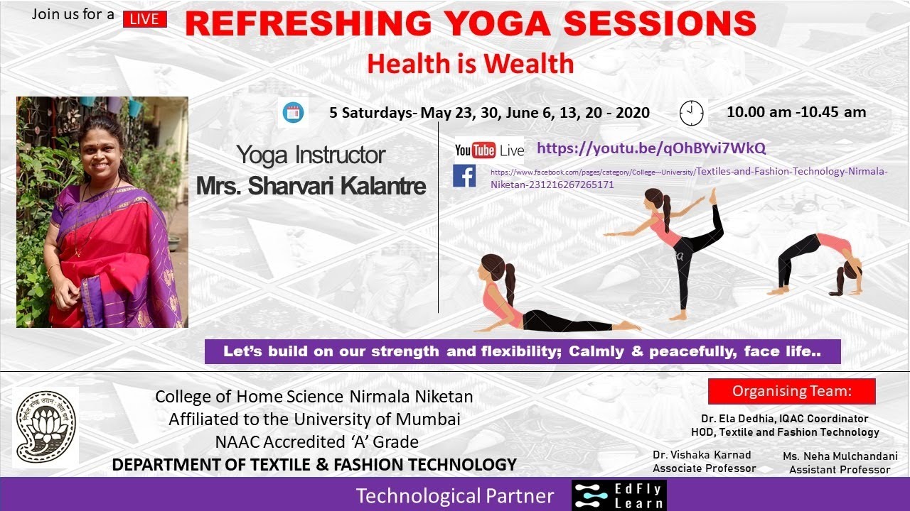 Session 2 - 30th May Yoga - YouTube