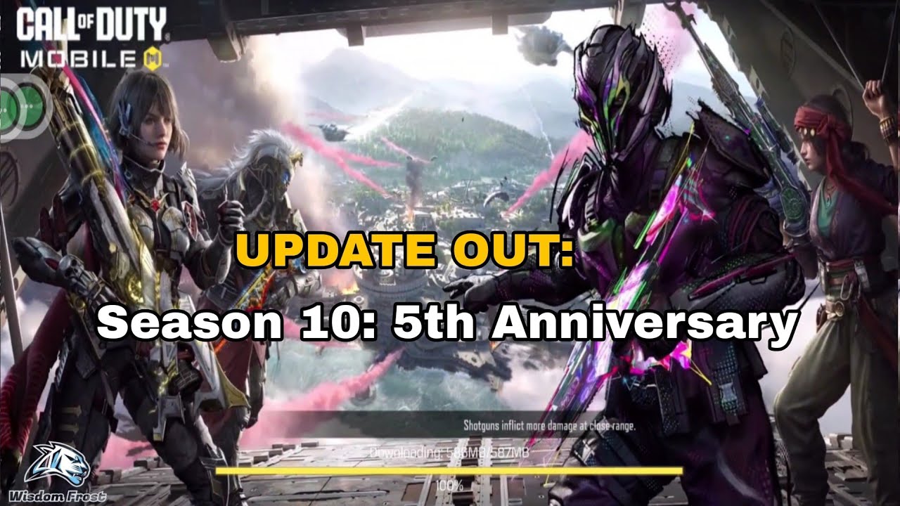 Update Now: Season 10: 5th Anniversary Cod Mobile 2024 - YouTube