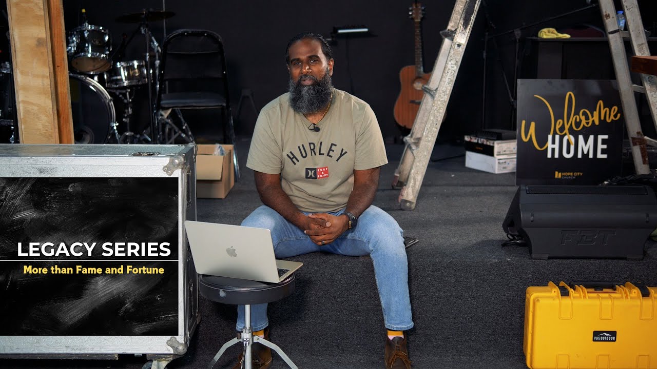 "Legacy Series" | More than Fame and Fortune | Pastor Jay - YouTube