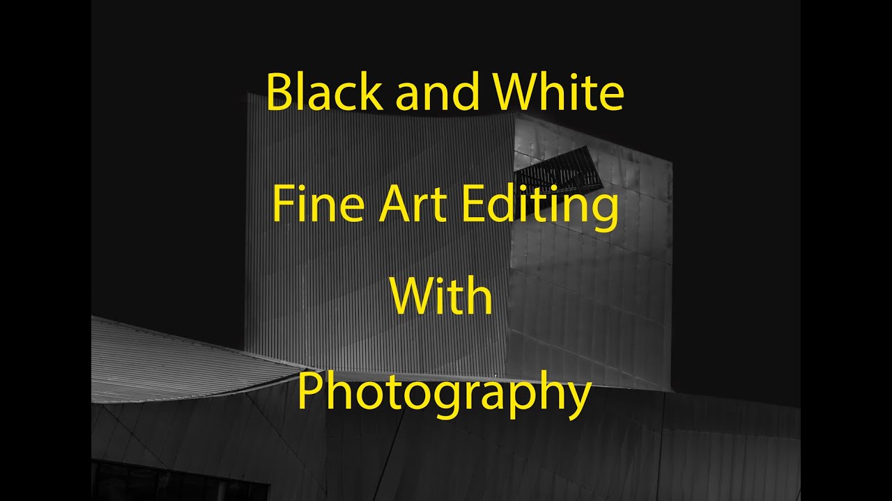 Black and White Fine Art editing with Photography IWM - YouTube