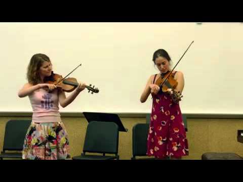 Lauren Rioux and Brittany Haas play old-time tunes - YouTube