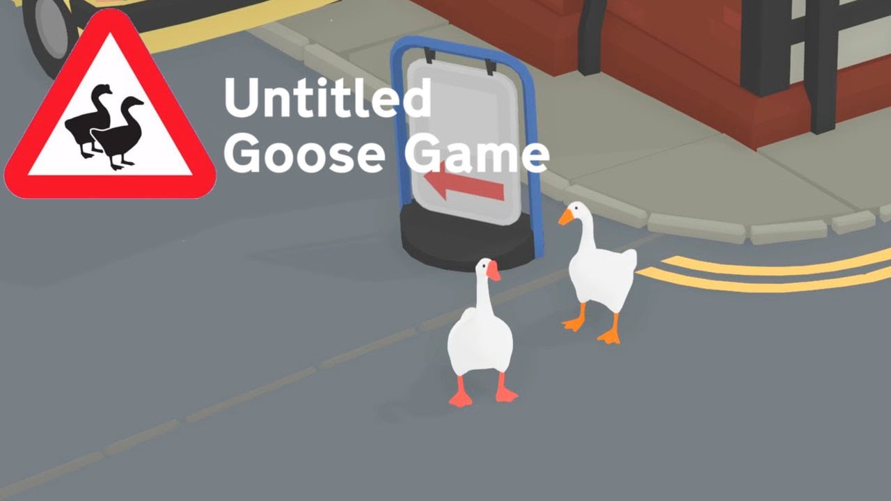 Untitled Goose Game 2 Player ПОЛНОЕ ПРОХОЖДЕНИЕ НА 2 ИГРОКА ИГРАЕМ С ...