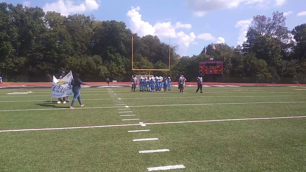 Jr PeeWee Mallard Creek Chargers vs. Porter Ridge Ravens 9/16/17. - YouTube
