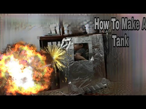 DIY How To Make a Cardboard Tank - YouTube