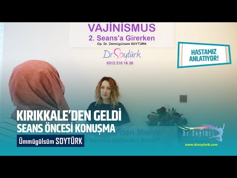 Kırıkkaleden Merve 2  Seans'a Girerken