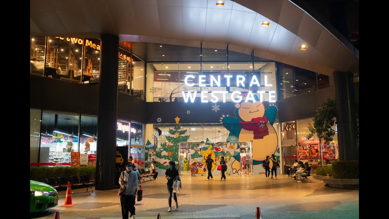 [4K] Central Plaza Westgate a shopper's paradise in Nonthaburi province ...