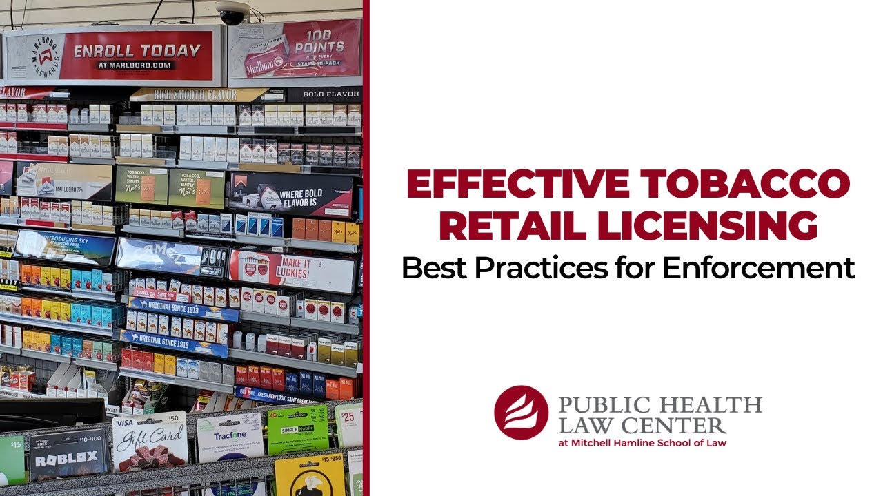 Best Practices for Tobacco Retail Licensing Enforcement - YouTube