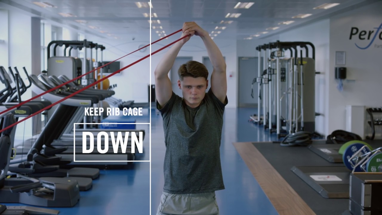 Nike Academy - Pre-season – Anti rotation Band [Strength] - YouTube