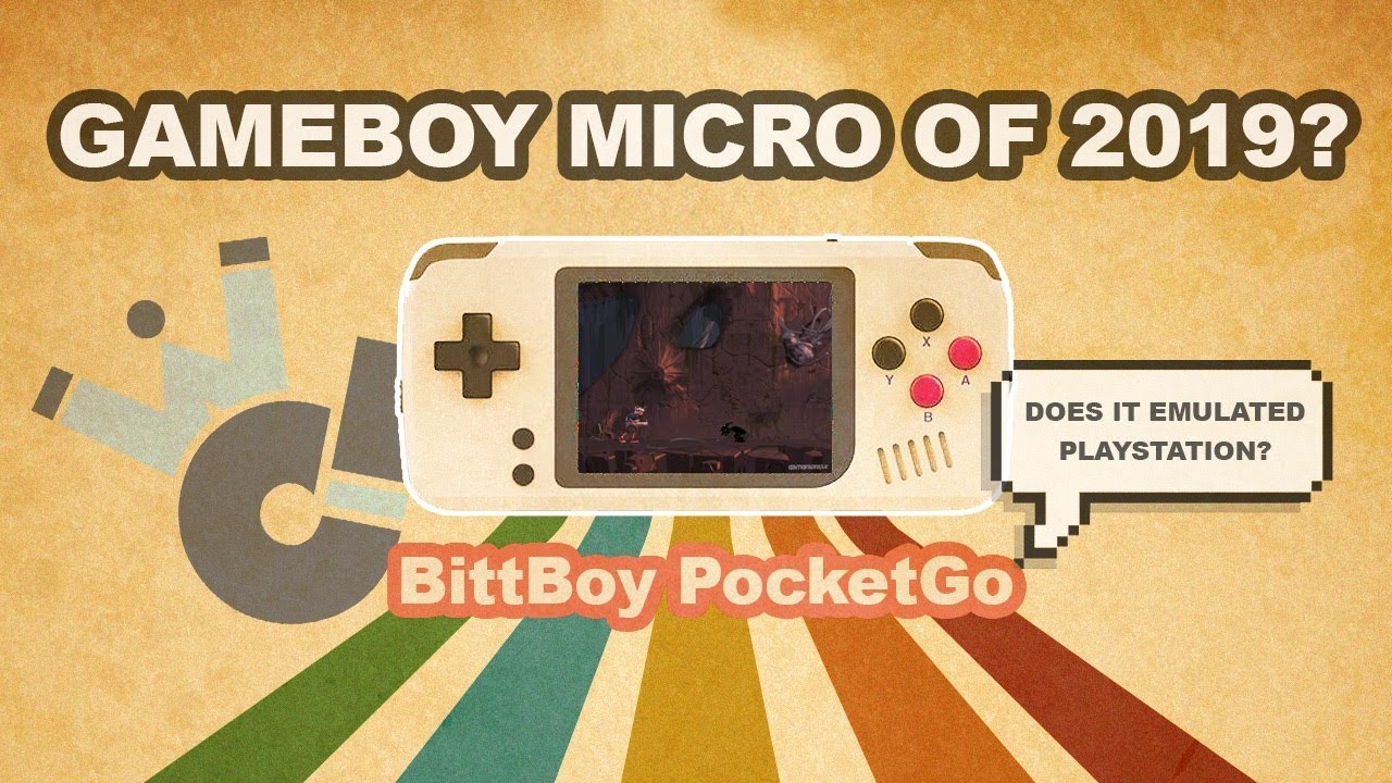 New Bittboy PocketGo - The Gameboy Micro of 2019? Retro Mini | We Deem ...