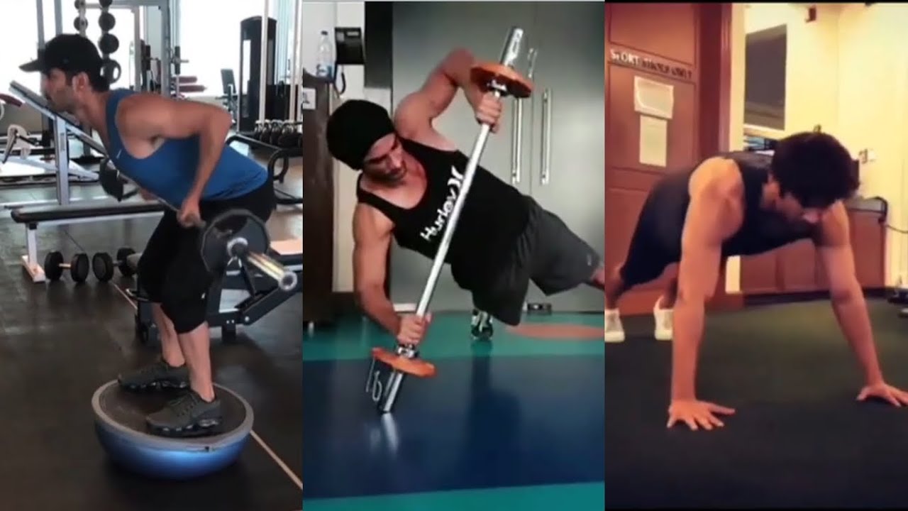 Sushant Singh Rajput Workout Tribute - All Fitness Motivation💪 - YouTube