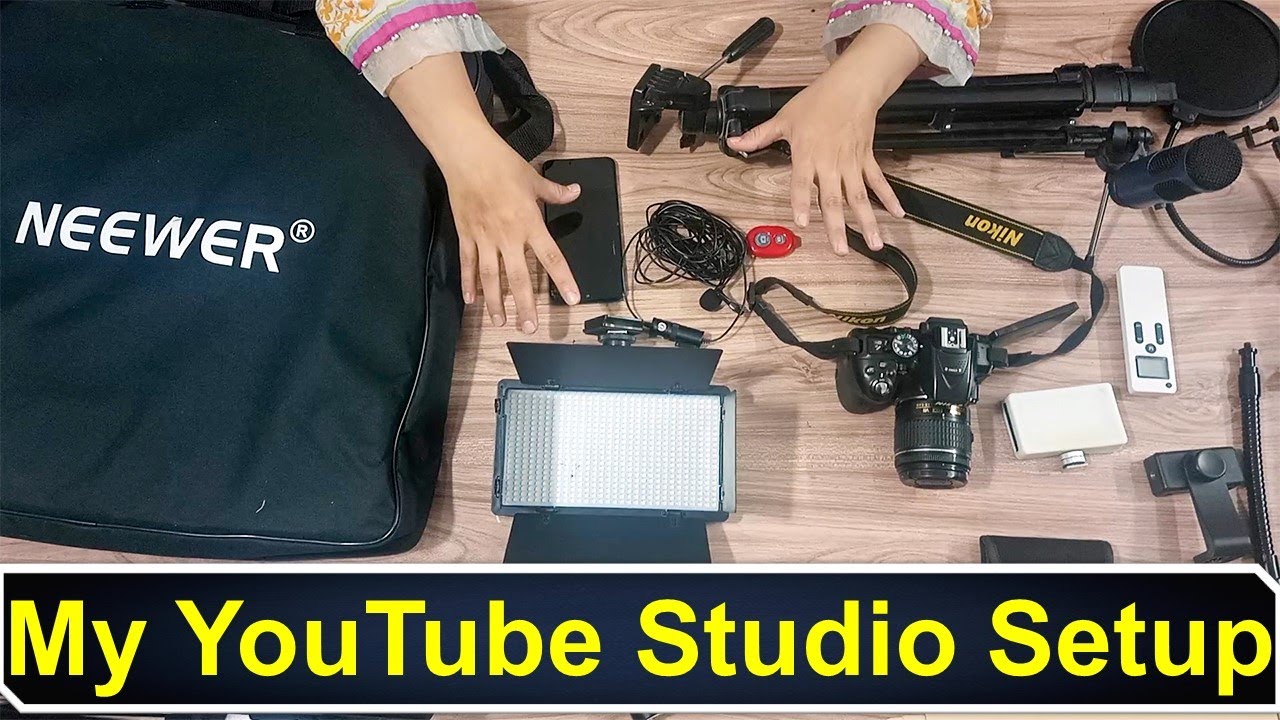 My youtube studio setup Tour || How to Start Youtube channel || Youtube ...