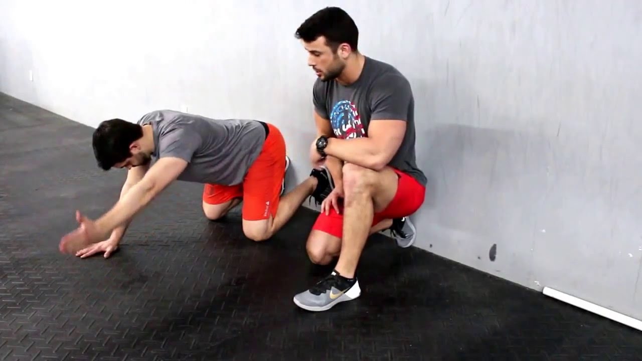Quadruped Rocking + Overhead Reach - YouTube