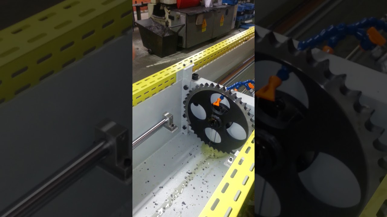 Brochadeira Hidráulica Horizontal Marble BHH 7T-B 1200 - YouTube