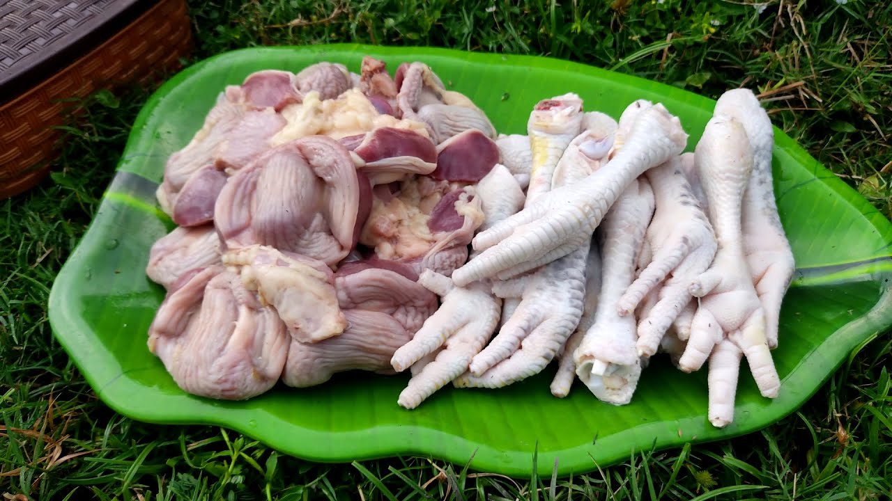 Chicken pota and panje cooking in village | Desi style camping and ...