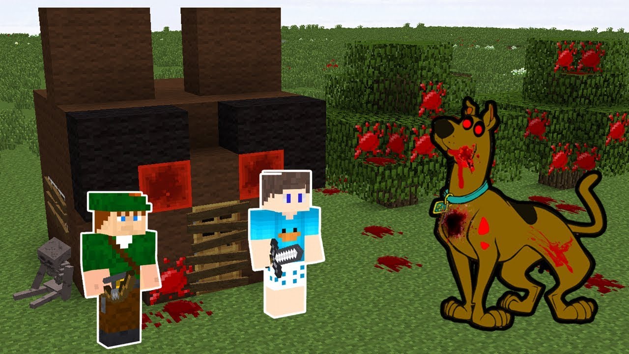 ENCONTRAMOS SCOOBY-DOO DO DEMÔNIO NO MINECRAFT ! SOBREVIVEMOS AO SCOOBY ...