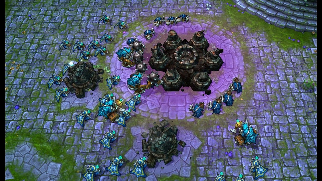 Respect the Nexus - A Montage of Epic Base Races, Backdoors and Nexus ...