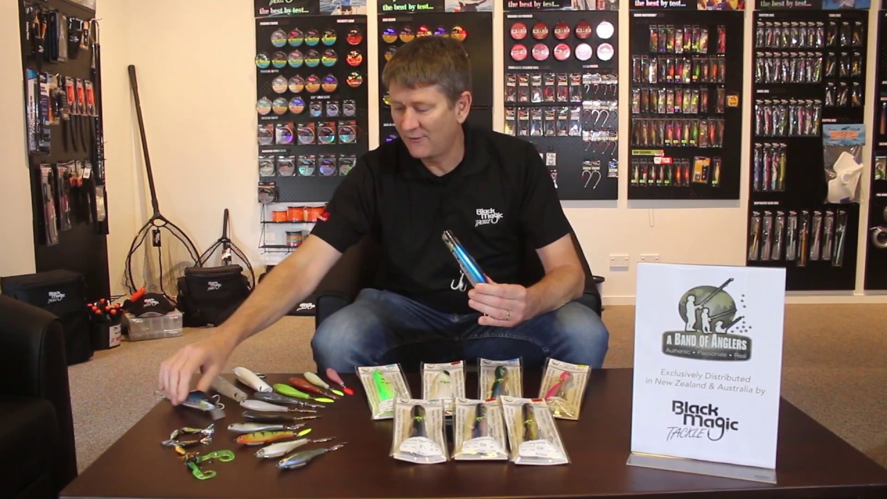 'Black Magic Tackle' and 'A Band Of Anglers' by Patrick Sebile - YouTube