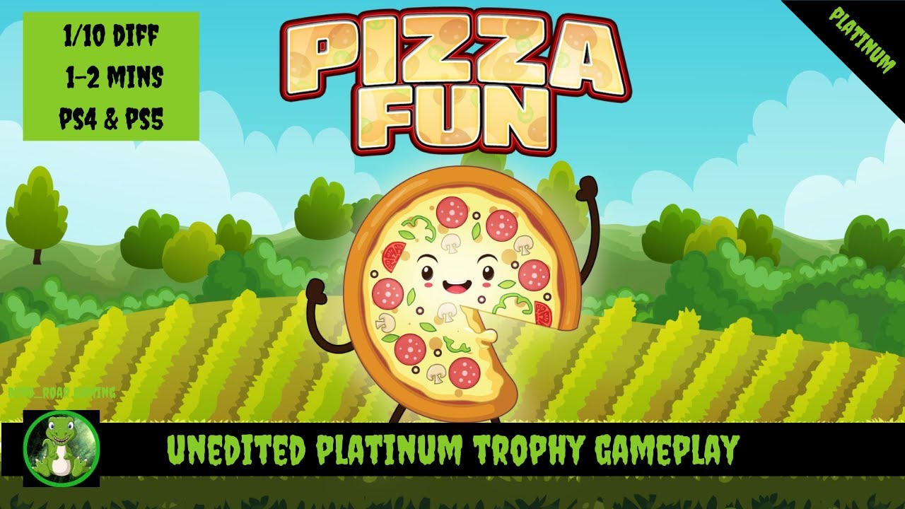 Pizza Fun - Full Unedited Platinum Trophy Gameplay (PS4/PS5) - YouTube