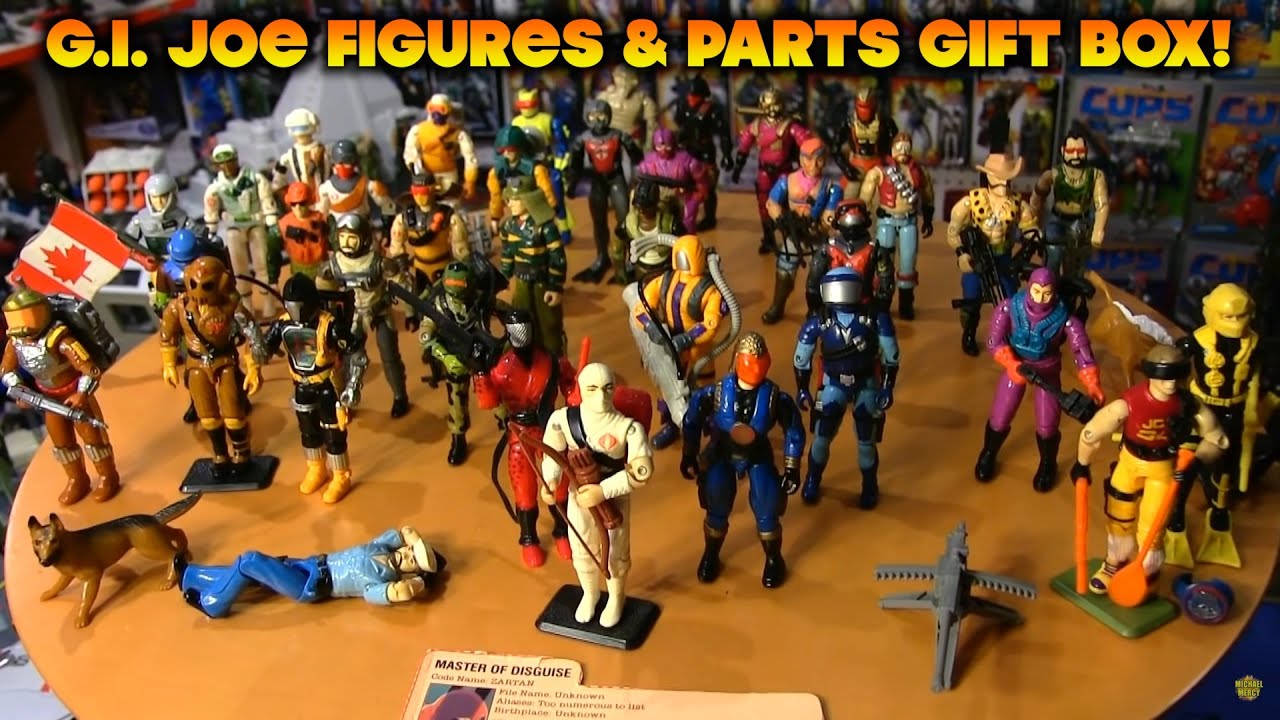 G.I. Joe Figures & Parts Gift Box! - YouTube
