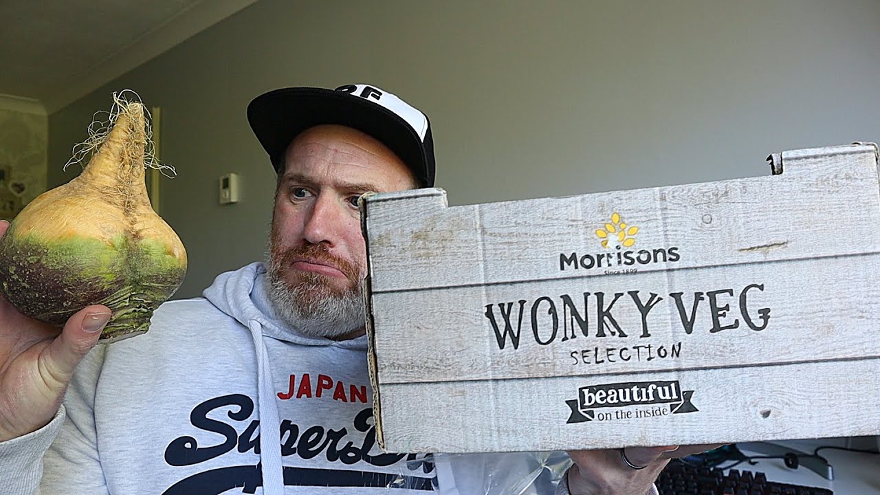 Morrisons Wonky Vegetables Selection Box - YouTube