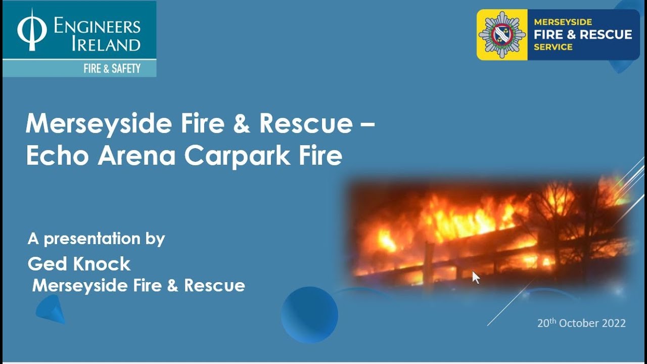 Merseyside Fire & Rescue - Echo Arena Carpark Fire - YouTube