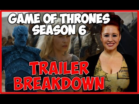 Game of Thrones S6 Trailer Breakdown (BOOK SPOILERS) - YouTube