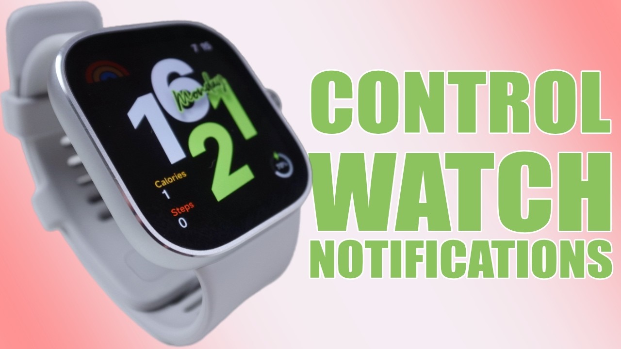 How to Turn On/Off App Notifications on Xiaomi Redmi Watch 4: Quick ...