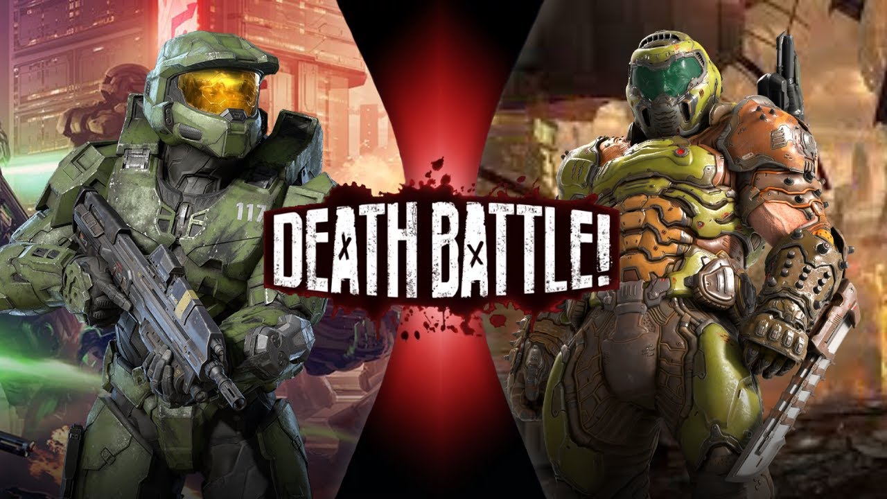 Master Chief vs Doomguy (Halo vs Doom) Round 2 - YouTube