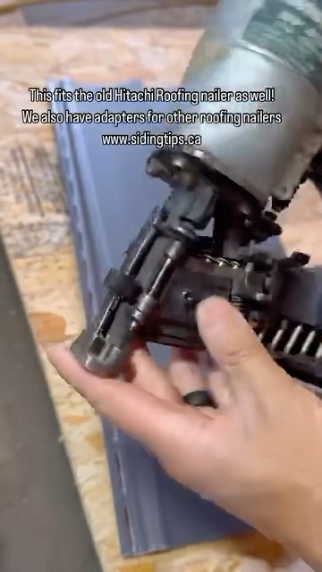 Hitachi and Metabo vinyl siding adapter tip - YouTube
