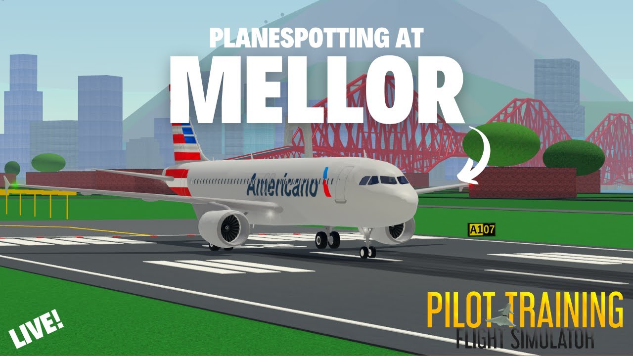 Planespotting at mellor in PTFS (live stream) - YouTube