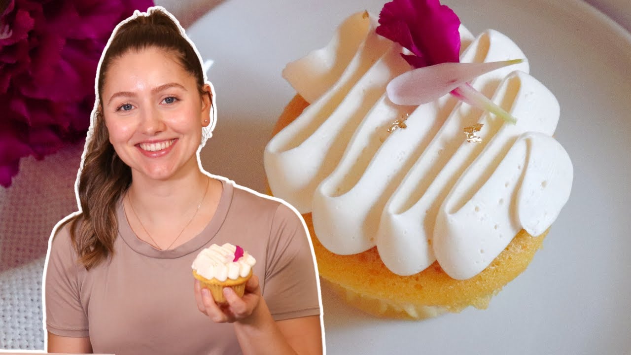 How to Decorate Cupcakes for Beginners (Ribbon Piping Design using ...