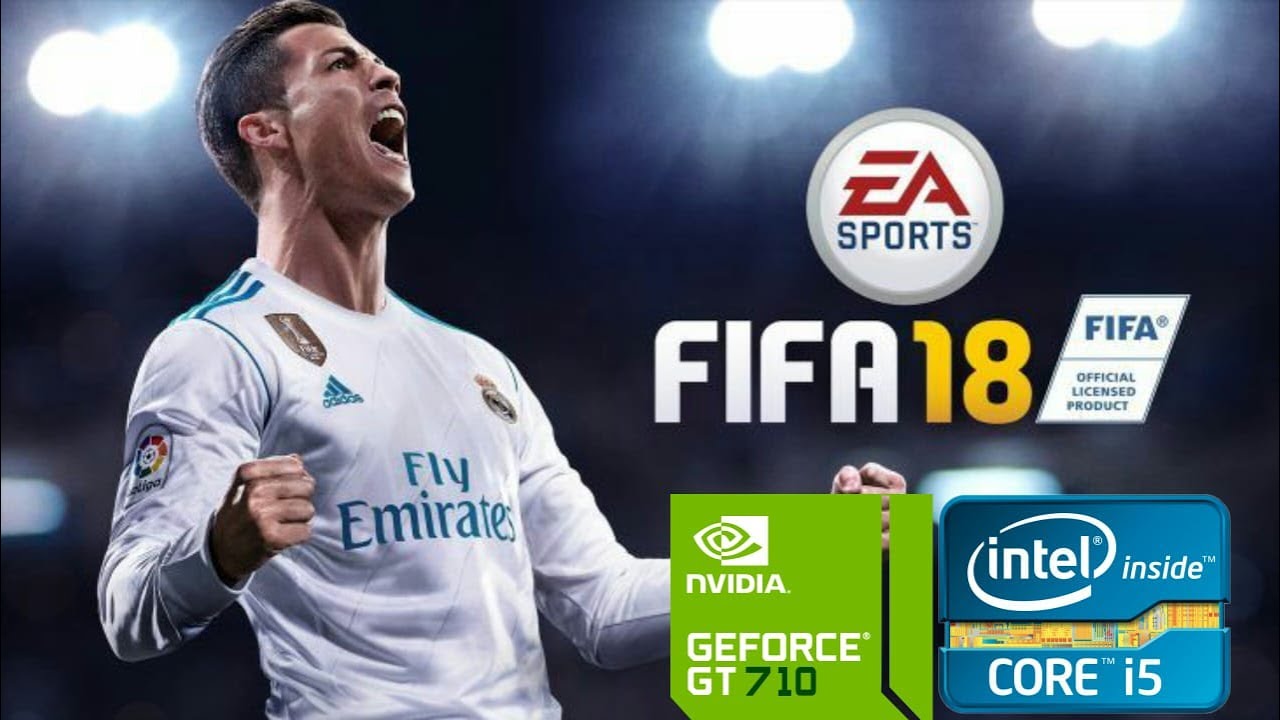 FIFA 18 GamePlay For GT 710 2Gb - YouTube