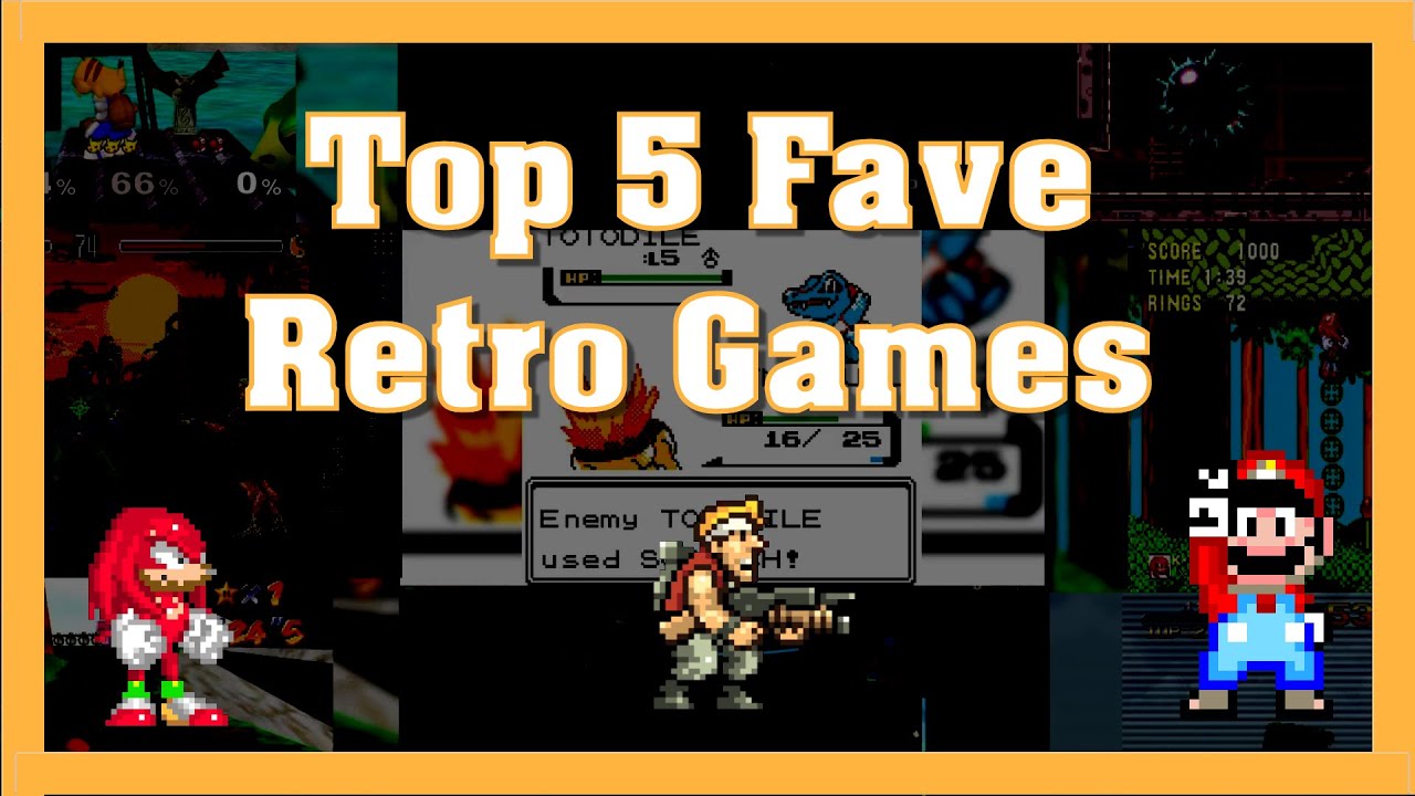 Top 5 Favorite RETRO Games - Featuring Robbie of RetroLand Comics - YouTube