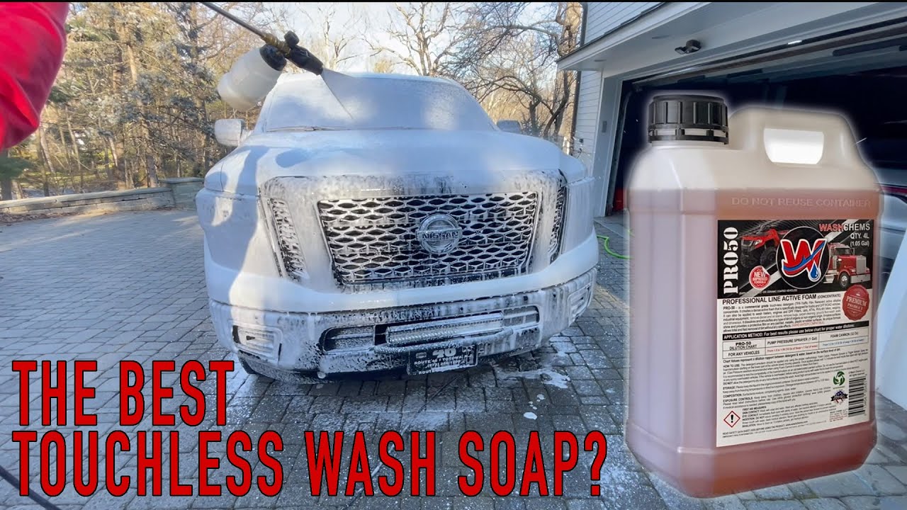 The Best Touchless Wash Soap!? Wash Chems Pro 50 - YouTube