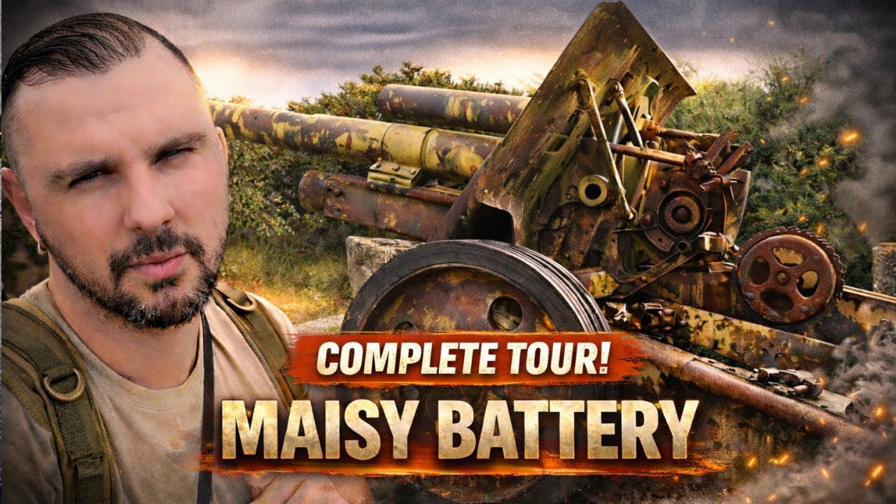 MAISY BATTERY - "The FORGOTTEN Gun Battery" | WWII in Normandy (TOUR ...