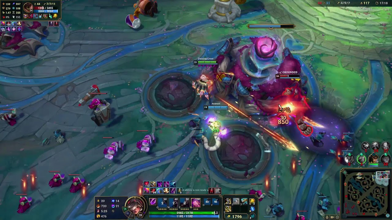Piece of Trash Plays a Trash Game - League of Legends: URF! - YouTube
