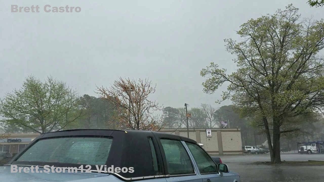 Severe Storms, Hail, High Winds In Virginia - YouTube