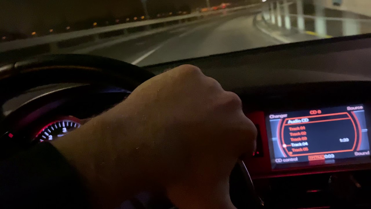 Audi A6 3.0 V6 Quick night drive 4K - YouTube