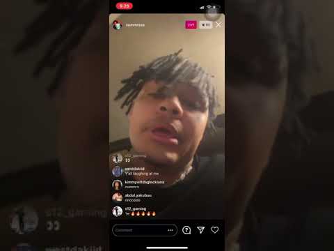 summrs gets mad at a hater on ig live 😂