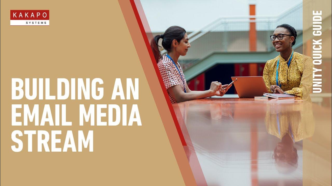 Unity Quick Guide: Email Media Stream - YouTube